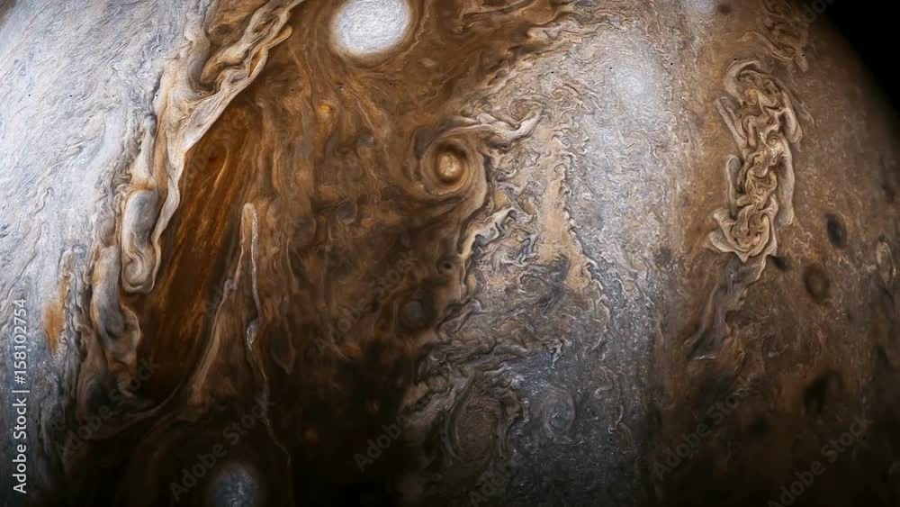 Jupiter Fly By Cloud motion imagery used with permission from the NASA ...