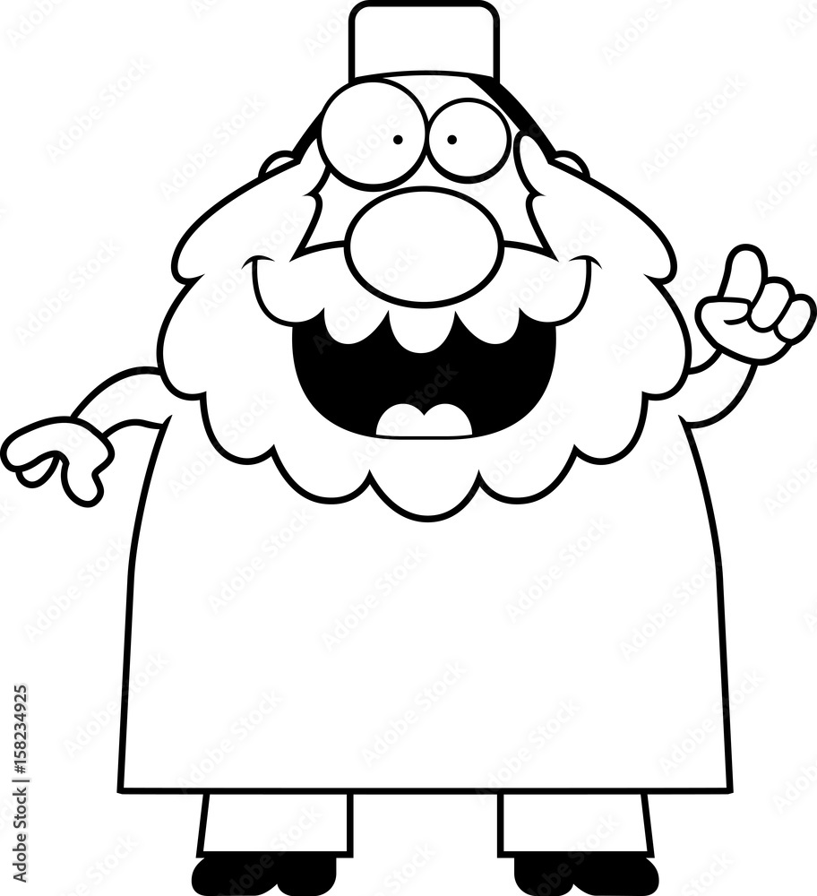 Cartoon Muslim Idea Stock Vector | Adobe Stock
