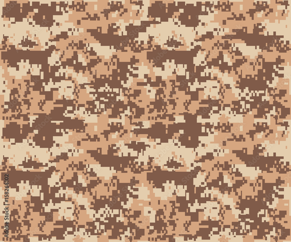 texture military camouflage repeats seamless army brown sandy Stock ...