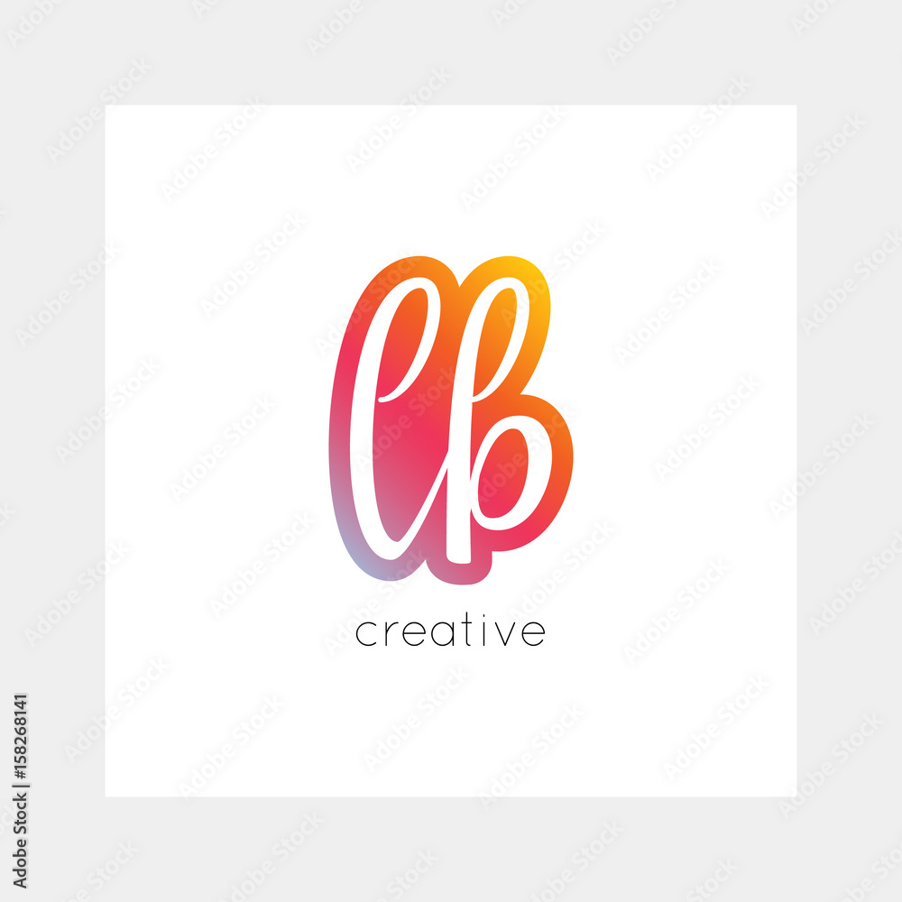 LB logo, vector. Useful as branding, app icon, alphabet combination ...