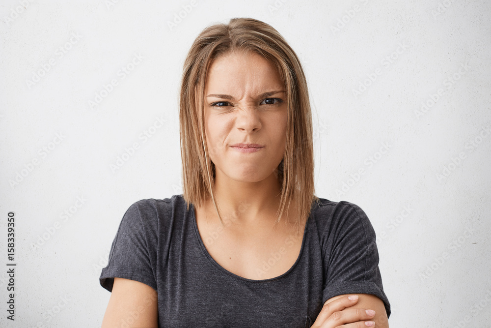 Angry Female Eyes