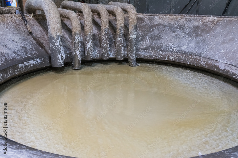 Paper Pulp Material Vat Storage Production Factory Industrial Usage ...