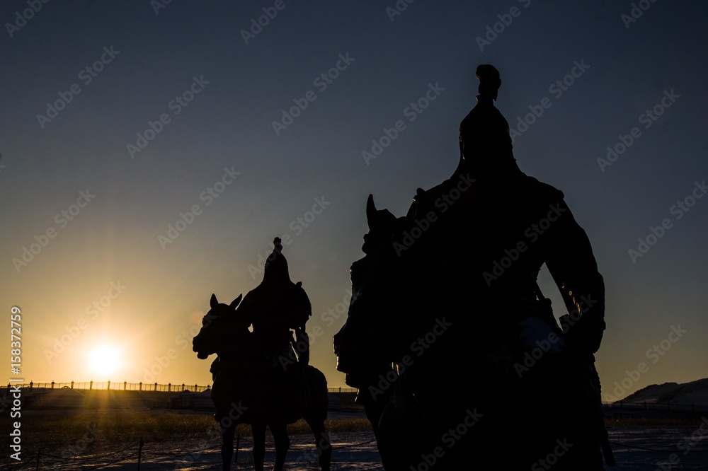 Poster The Horseman of Genghis Khan – Wall Art | UkPosters
