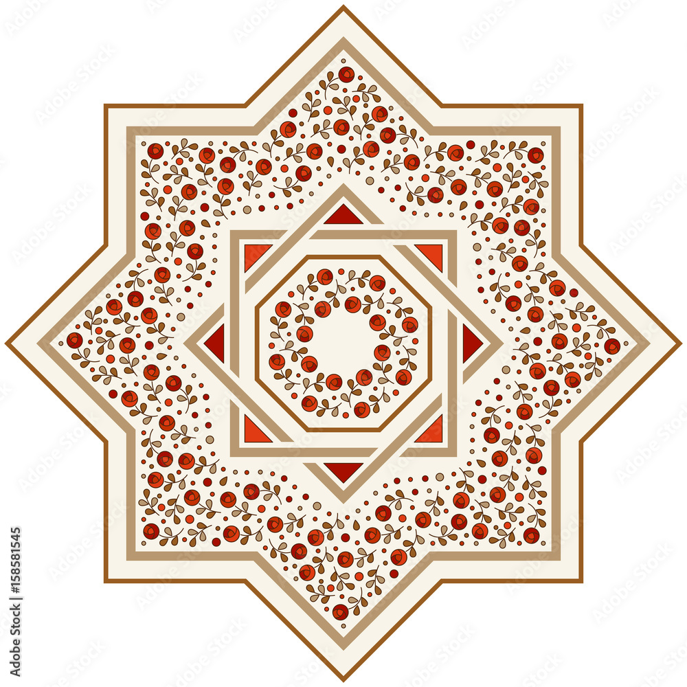 Moroccan Pattern Star