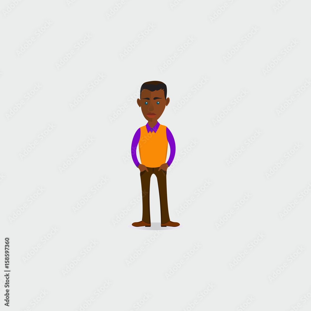 Cartoon guy Stock Vector | Adobe Stock