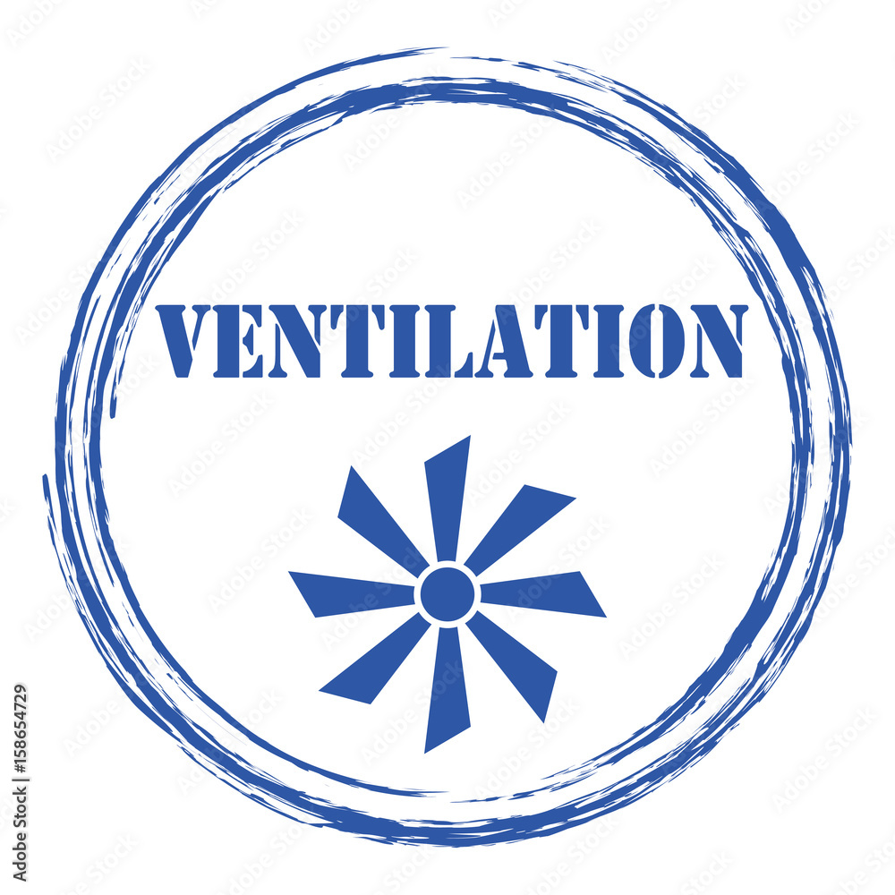 Logo ventilation. vector de Stock | Adobe Stock