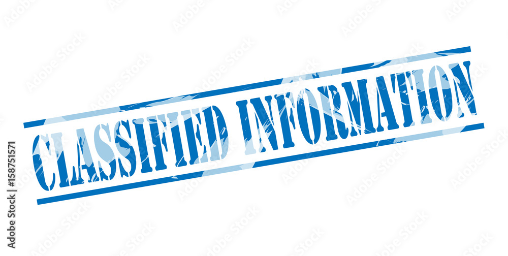 Classified Documents Stamp