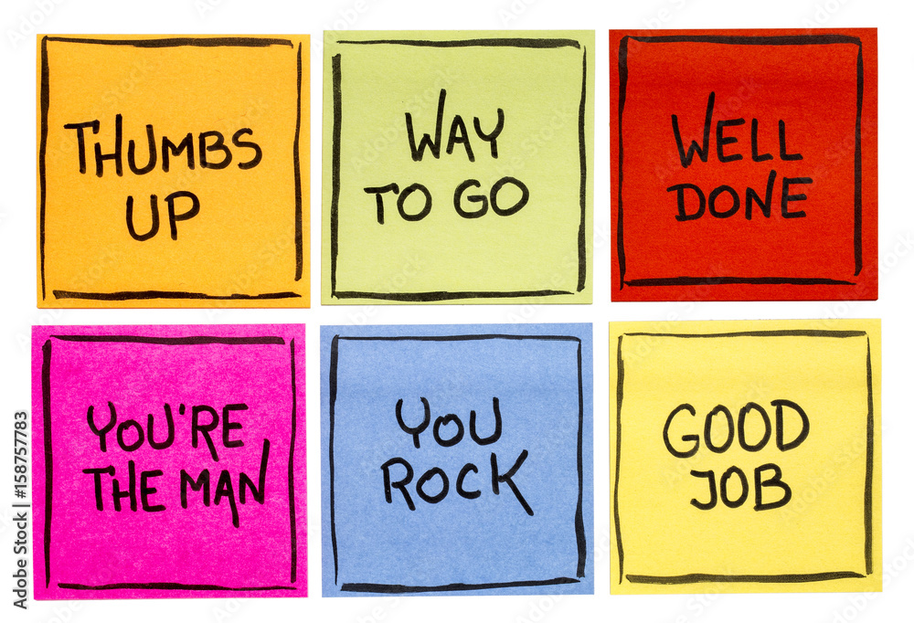 good job, well done, way to go Stock Illustration | Adobe Stock