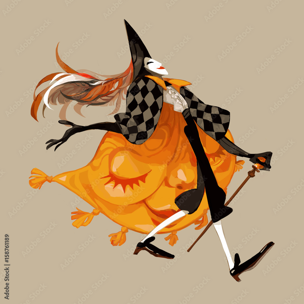 carnival costume Stock Illustration | Adobe Stock