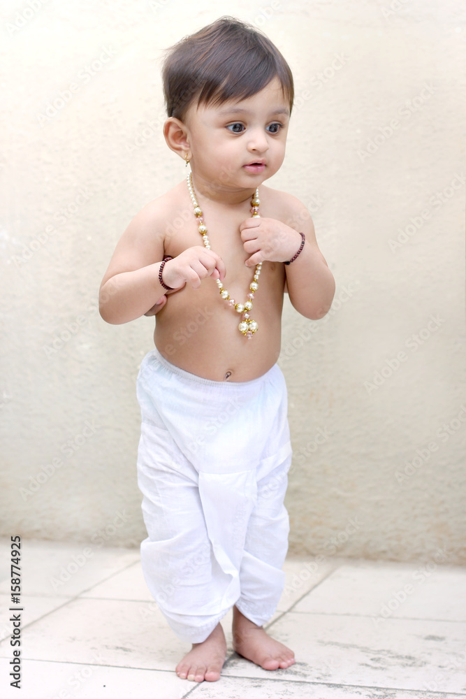 Indian Cute Child Stock Photo | Adobe Stock