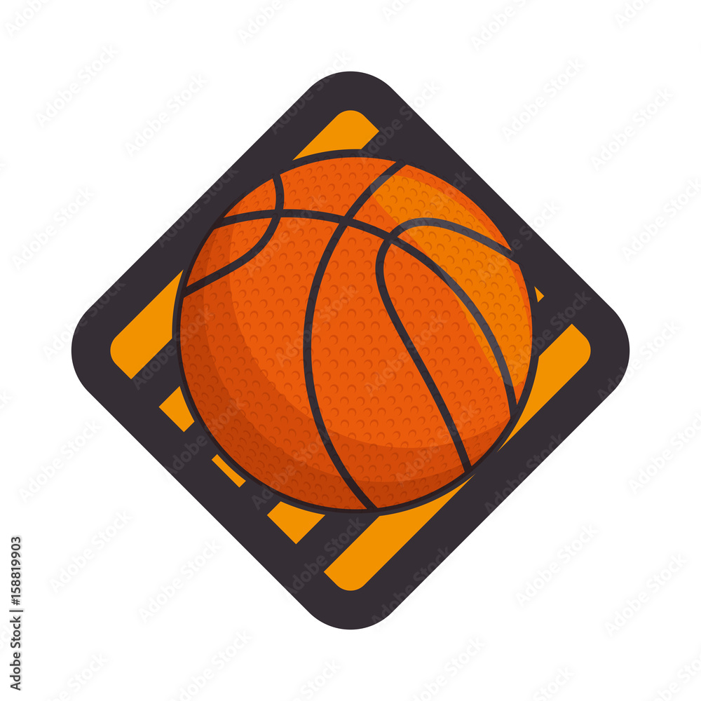 Basketball sport game icon vector illustration graphic design Stock ...