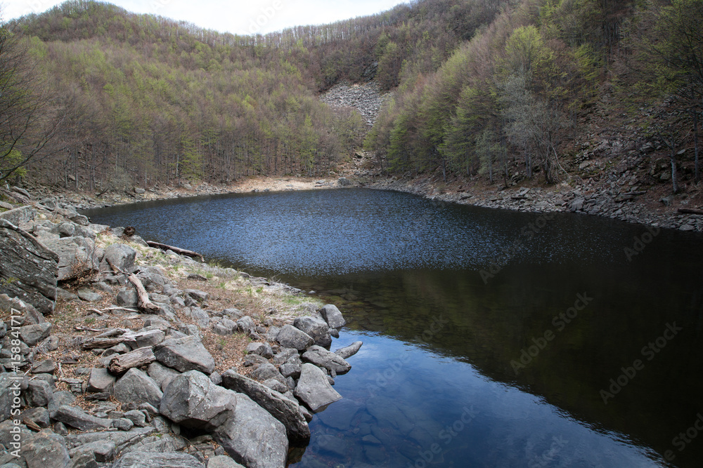 Lago Scuro, panorama, Parco nazionale dell'Appennino Tosco-Emiliano ...