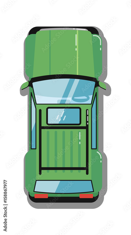 Bus Icon Top View