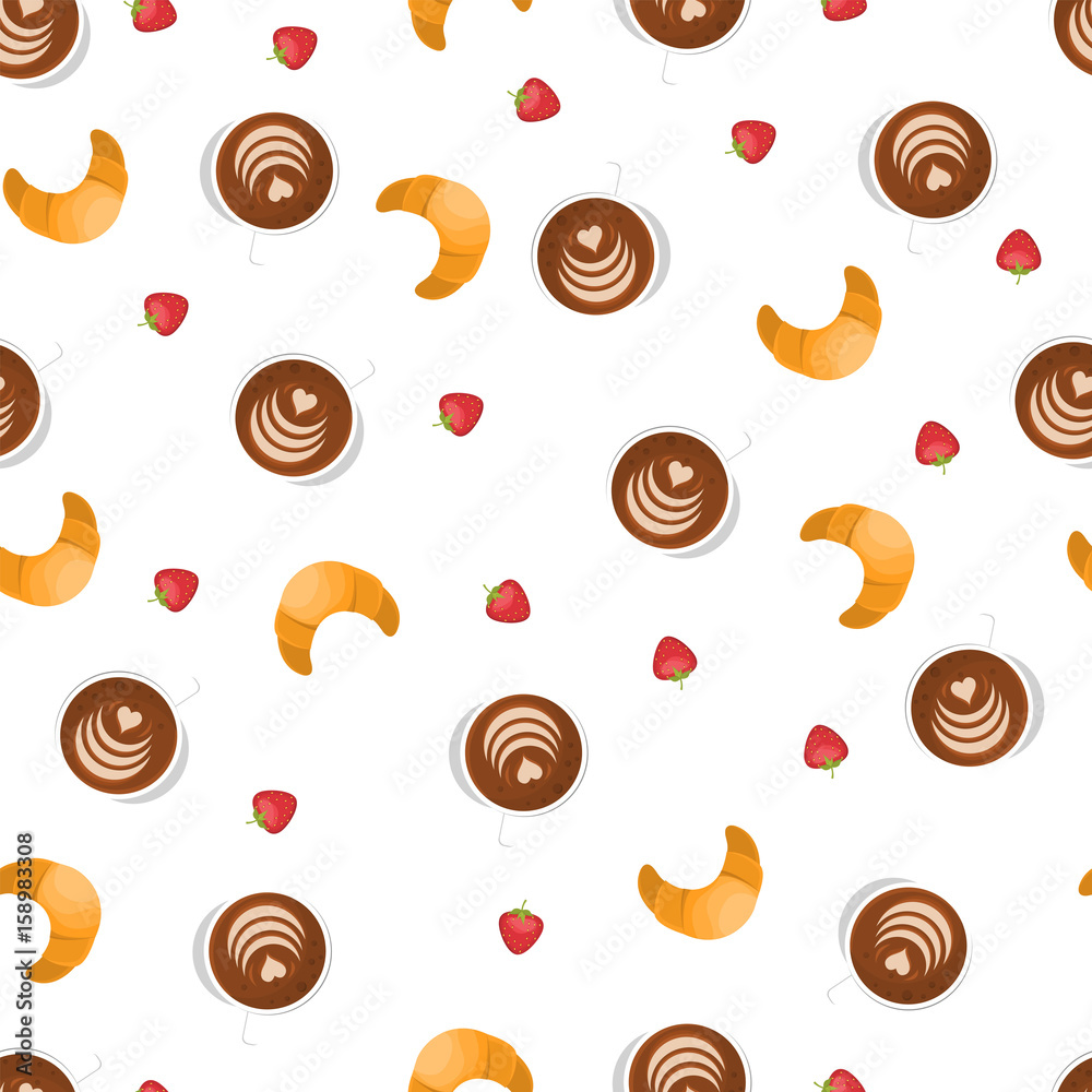 Repeating Food Background