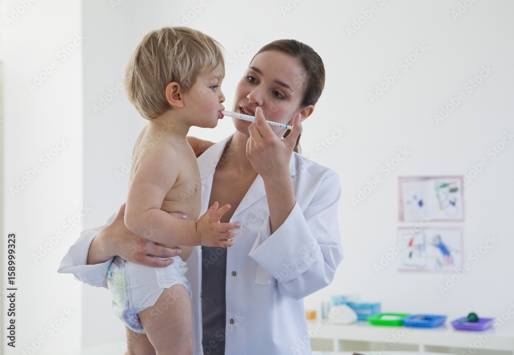 Child in consultation Stock Photo | Adobe Stock