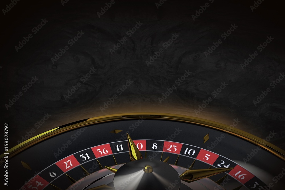 Black Roulette Background Stock Illustration | Adobe Stock