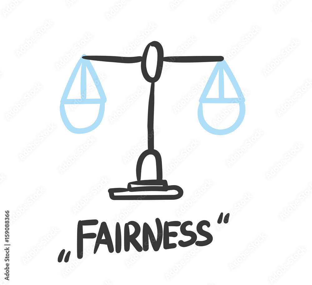 Fairness Stock-Vektorgrafik | Adobe Stock