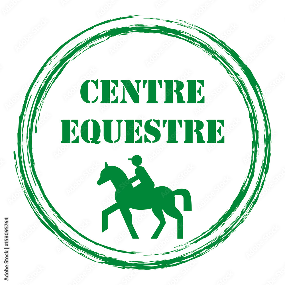 Logo centre équestre. Stock Vector | Adobe Stock