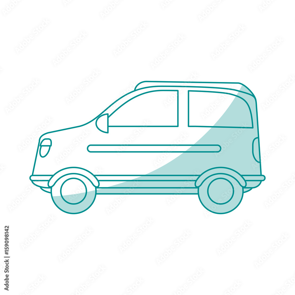 car shadow illustration vector design graphic icon Stock Vector | Adobe ...