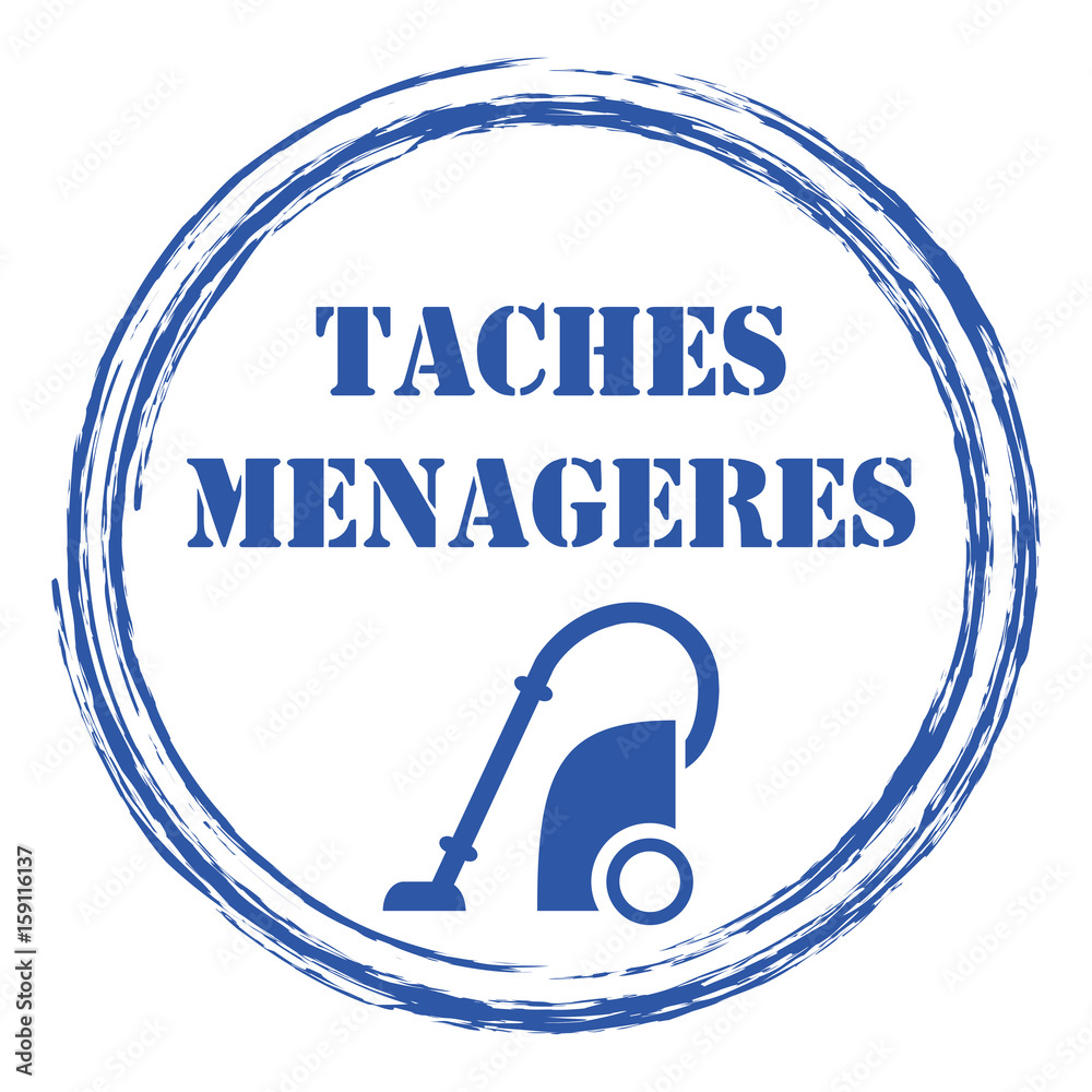 Logo tâches ménagères. Stock Vector | Adobe Stock