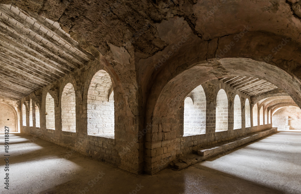Medieval arches Stock Photo | Adobe Stock