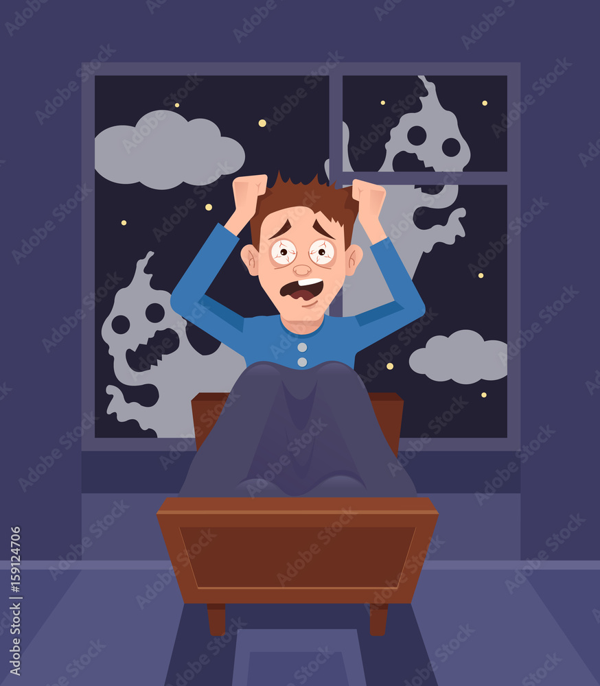 Waking Up From A Nightmare Screaming