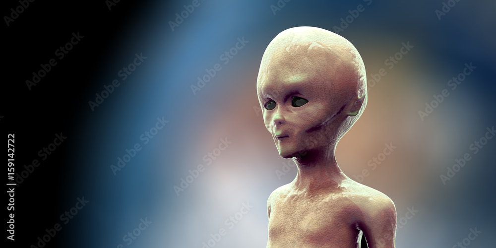 Extremely detailed and realistic high resolution 3d image of an extra ...