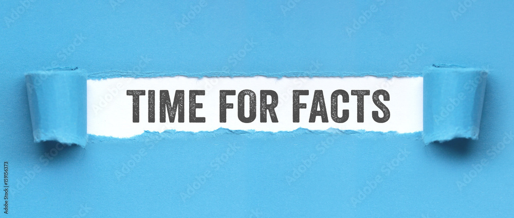 Time for facts / papier Stock Illustration | Adobe Stock
