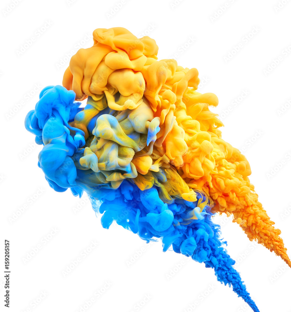 Ink drop in water Stock Photo | Adobe Stock