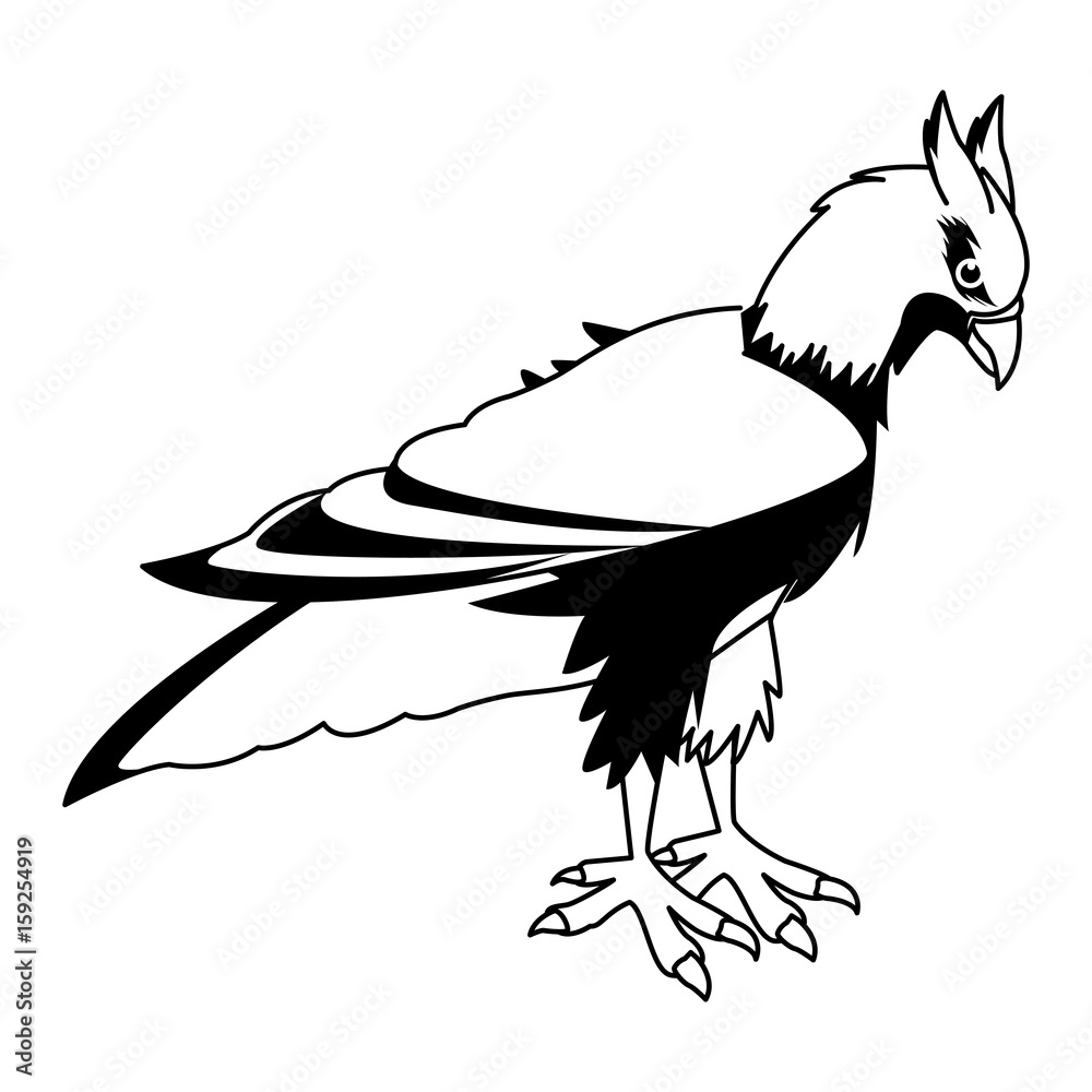 hippogriff greek mythological creature legendary beast vector ...