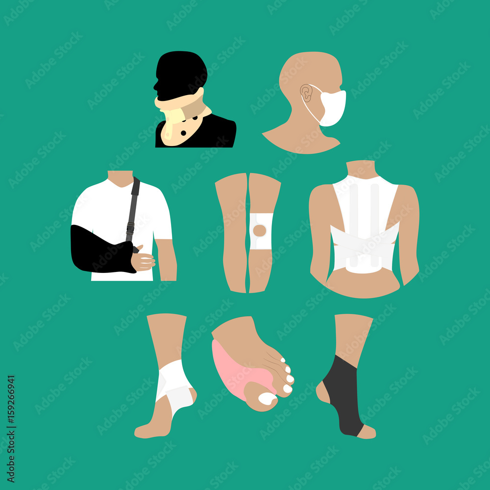 Bandages medicine healthcare Stock Vector | Adobe Stock