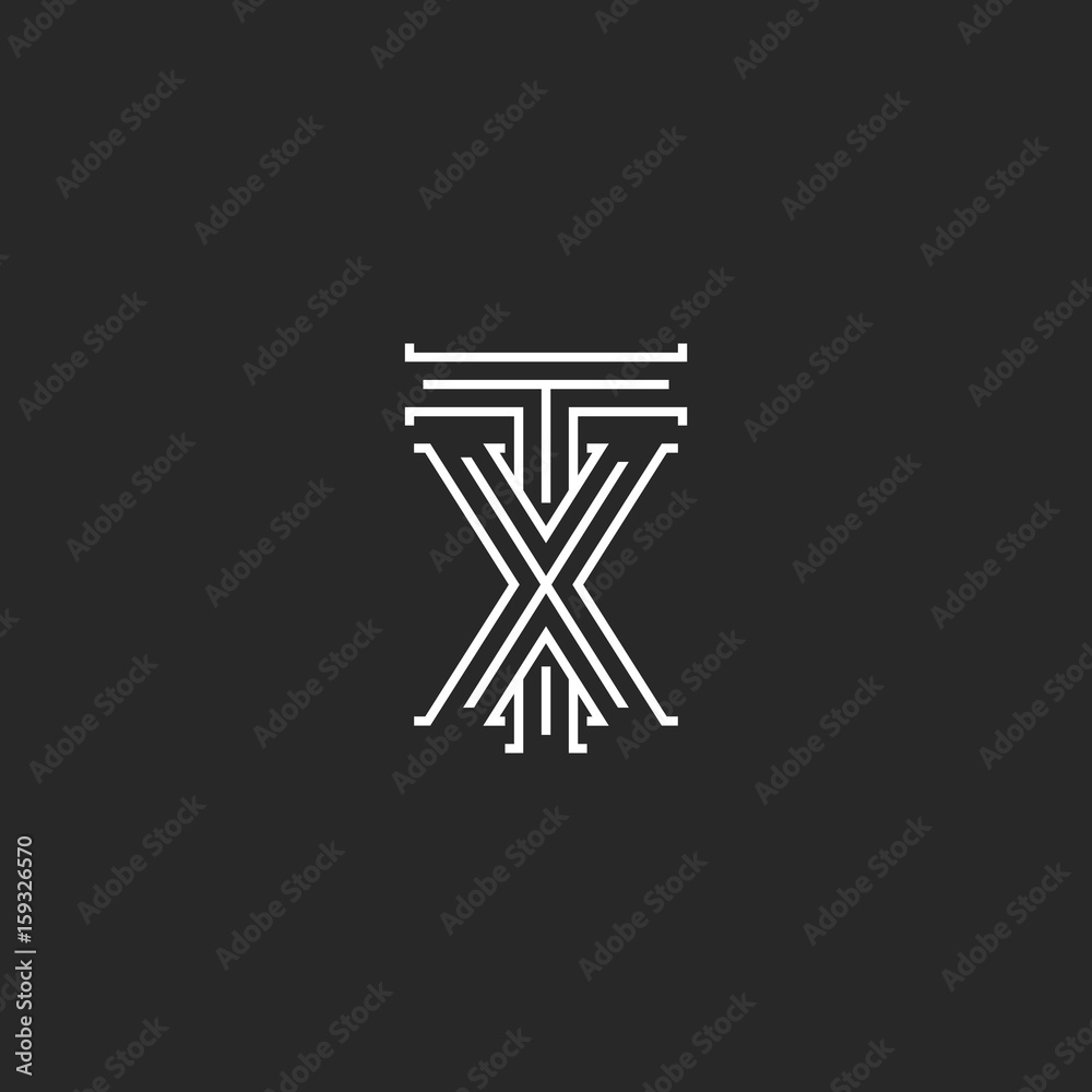 Intersecting X Design