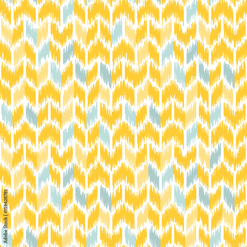 Chevron Ikat Rug