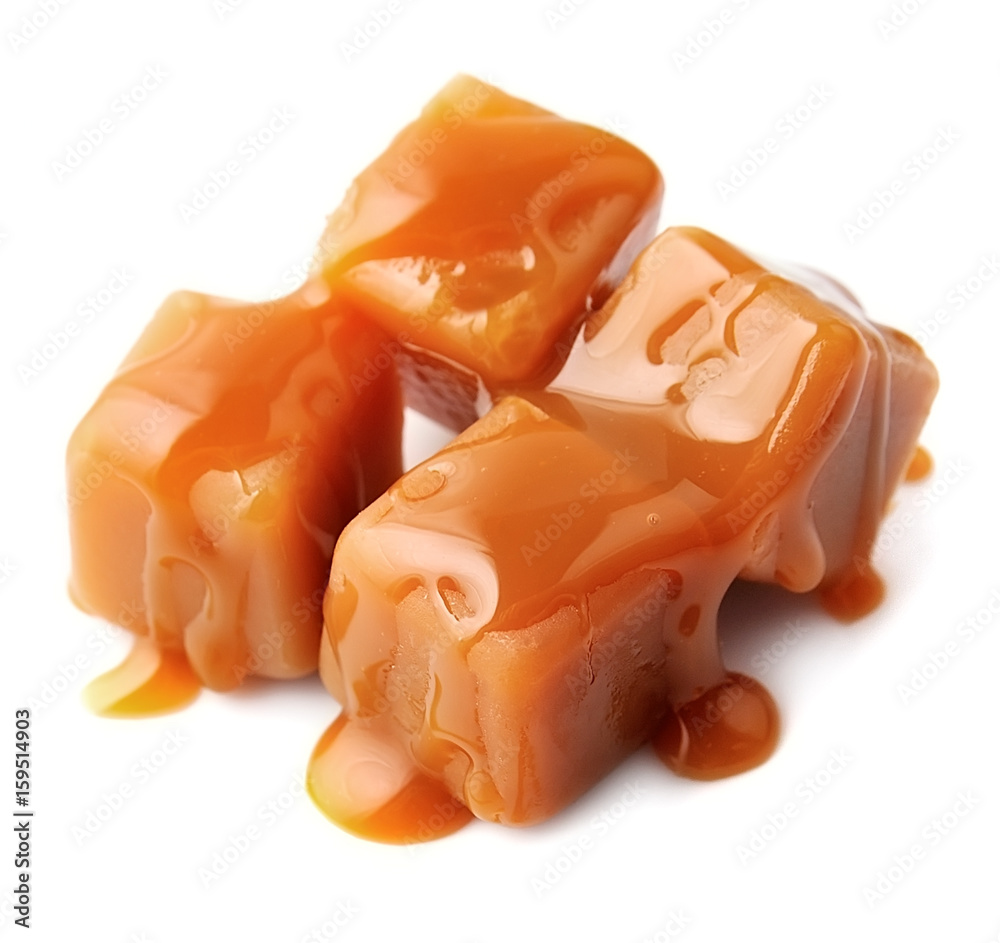 Caramel candies . Stock Photo | Adobe Stock