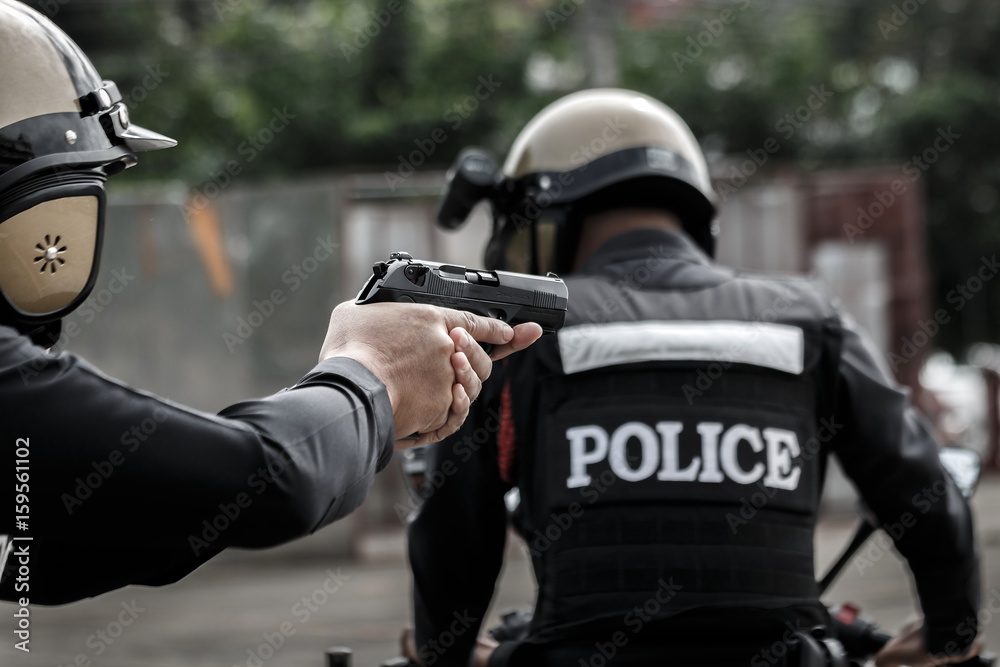 Police,Police gun,Police training weapons,, Military and Security ...