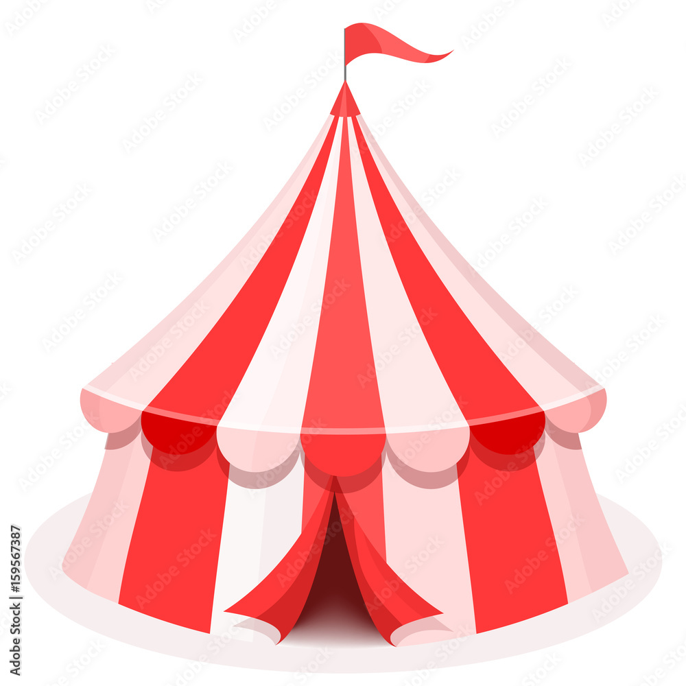 Animated Circus Tent