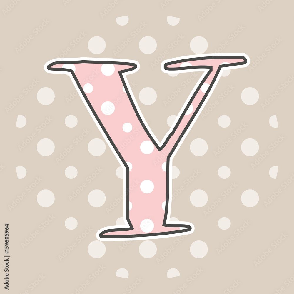 Pretty Letter Y