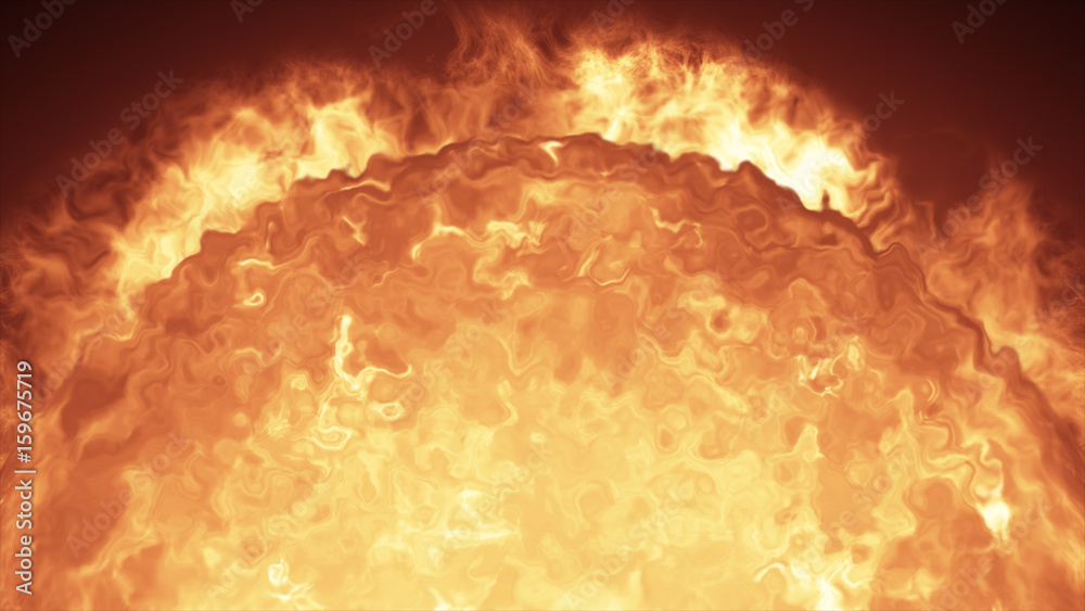 sitting down blazing sun on a black background, solar system, Astronomy ...