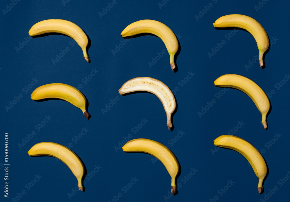 Composition of bananas Stock Photo | Adobe Stock