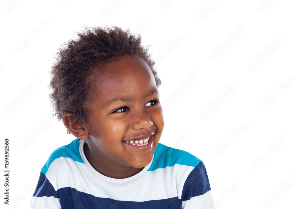 African child laughing Stock-Foto | Adobe Stock