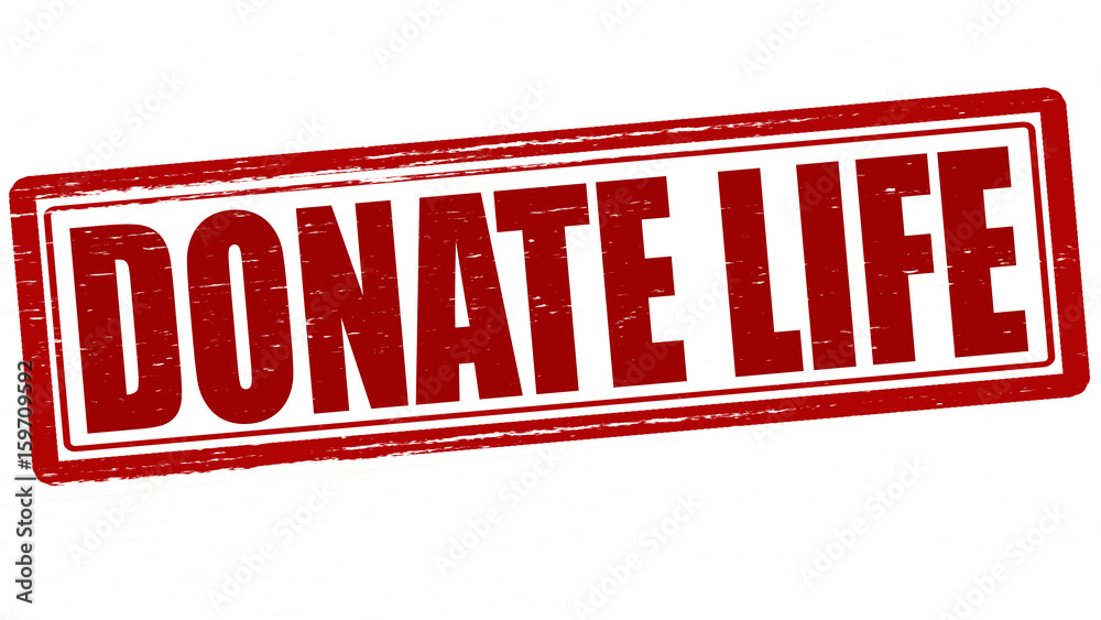 Donate life Stock Illustration | Adobe Stock