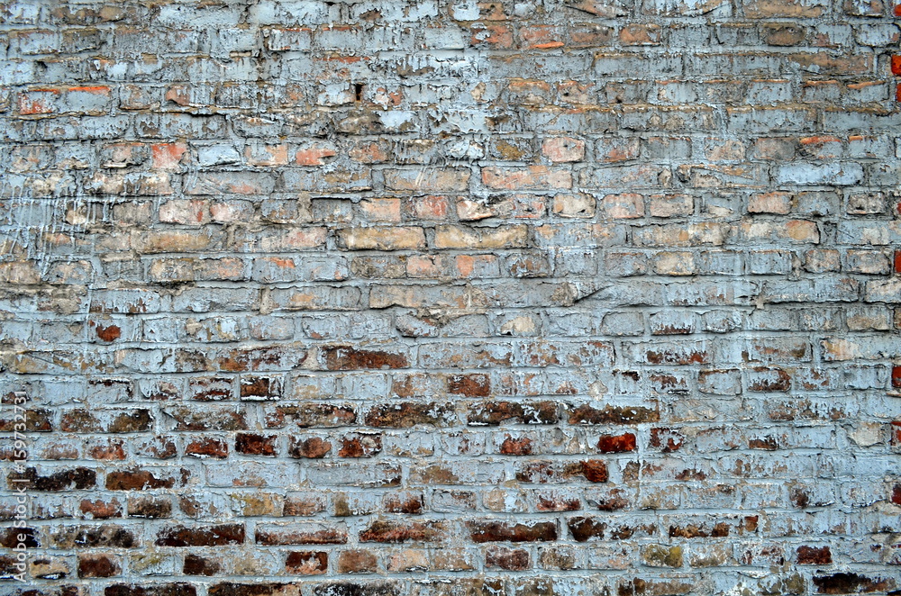 Alte Backsteinmauer Stock-Foto | Adobe Stock