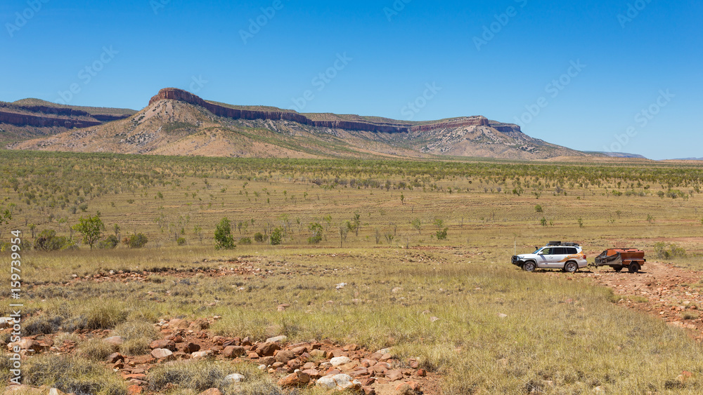 The Ramparts of the Cockburn Range stand high and proud above the ...