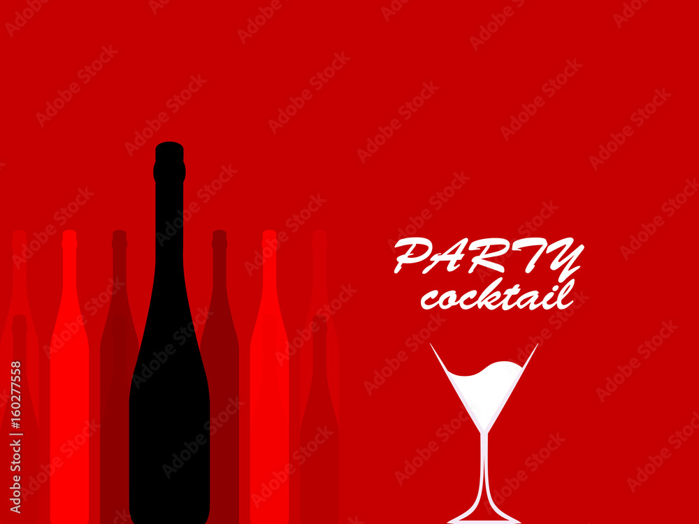 Cocktail party vector Stock Vector | Adobe Stock