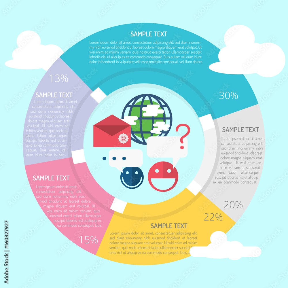 Consulting Infographic Stock Vector | Adobe Stock