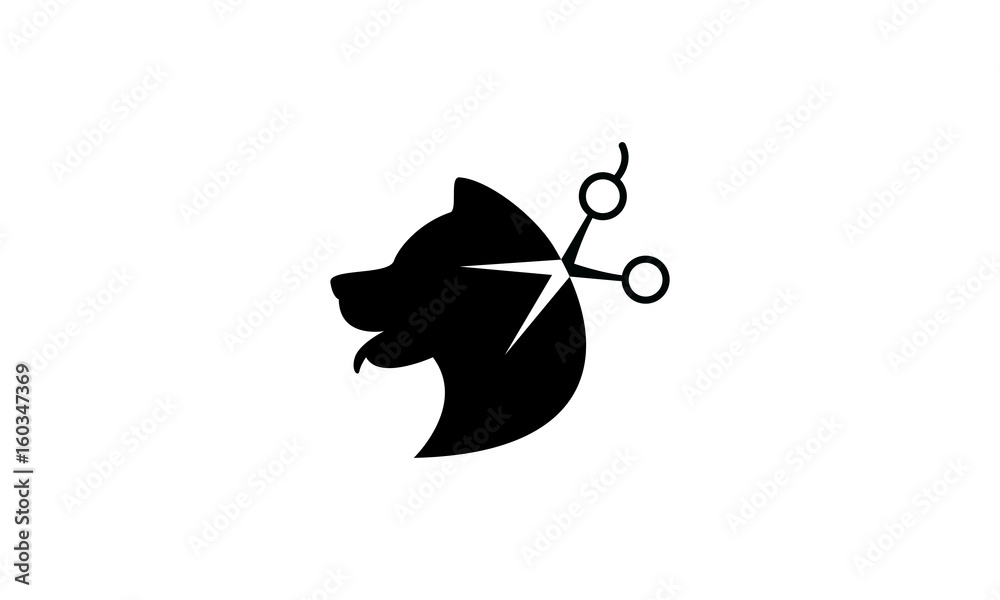 Dog Grooming Logo Stock Vector | Adobe Stock