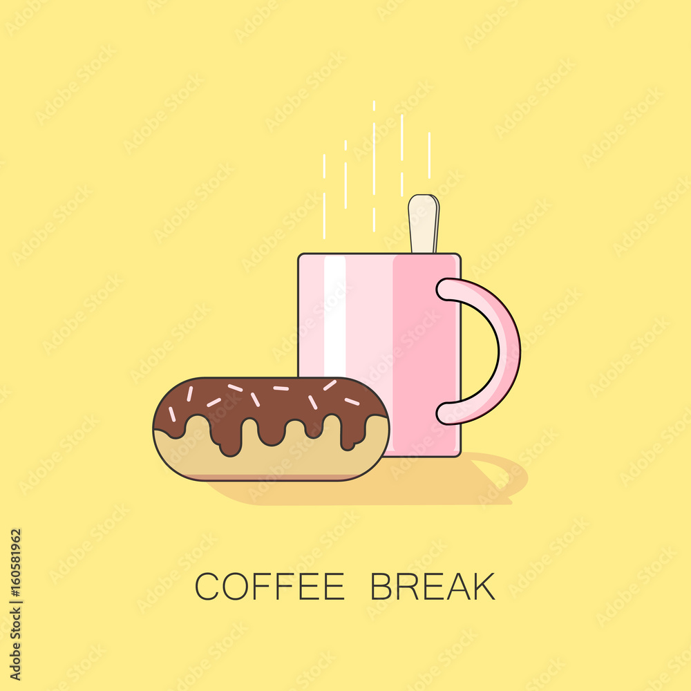 Tea Break Clipart