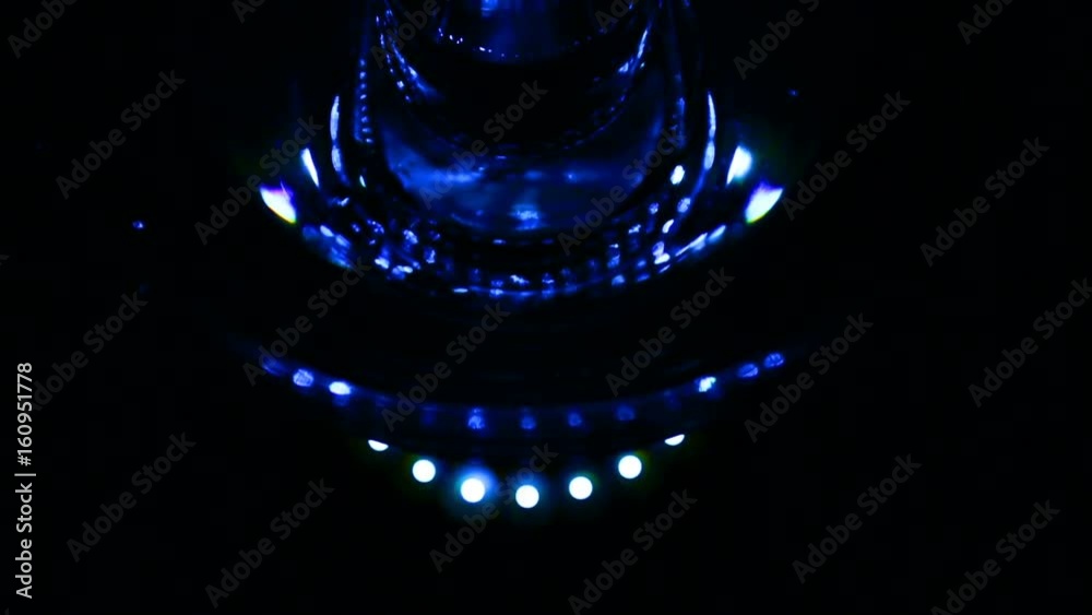 Alien face, glowing eyes Stock Video | Adobe Stock