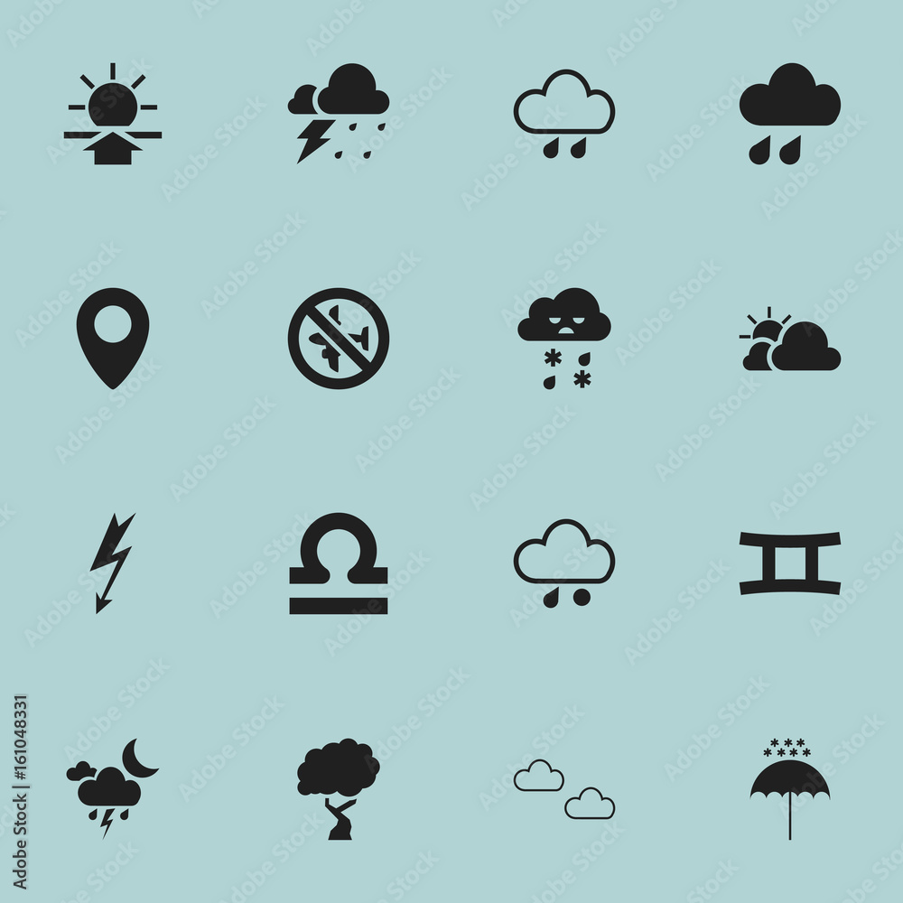 Precipitation Symbols
