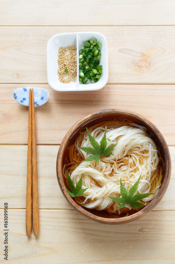 Zaru Somen is one of the most popular Japanese dishes to enjoy on hot ...